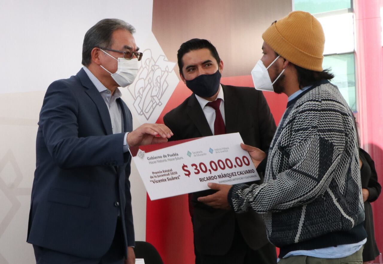 Así puedes participar en Puebla por el Premio Estatal de la Juventud “Vicente Suárez” 2024