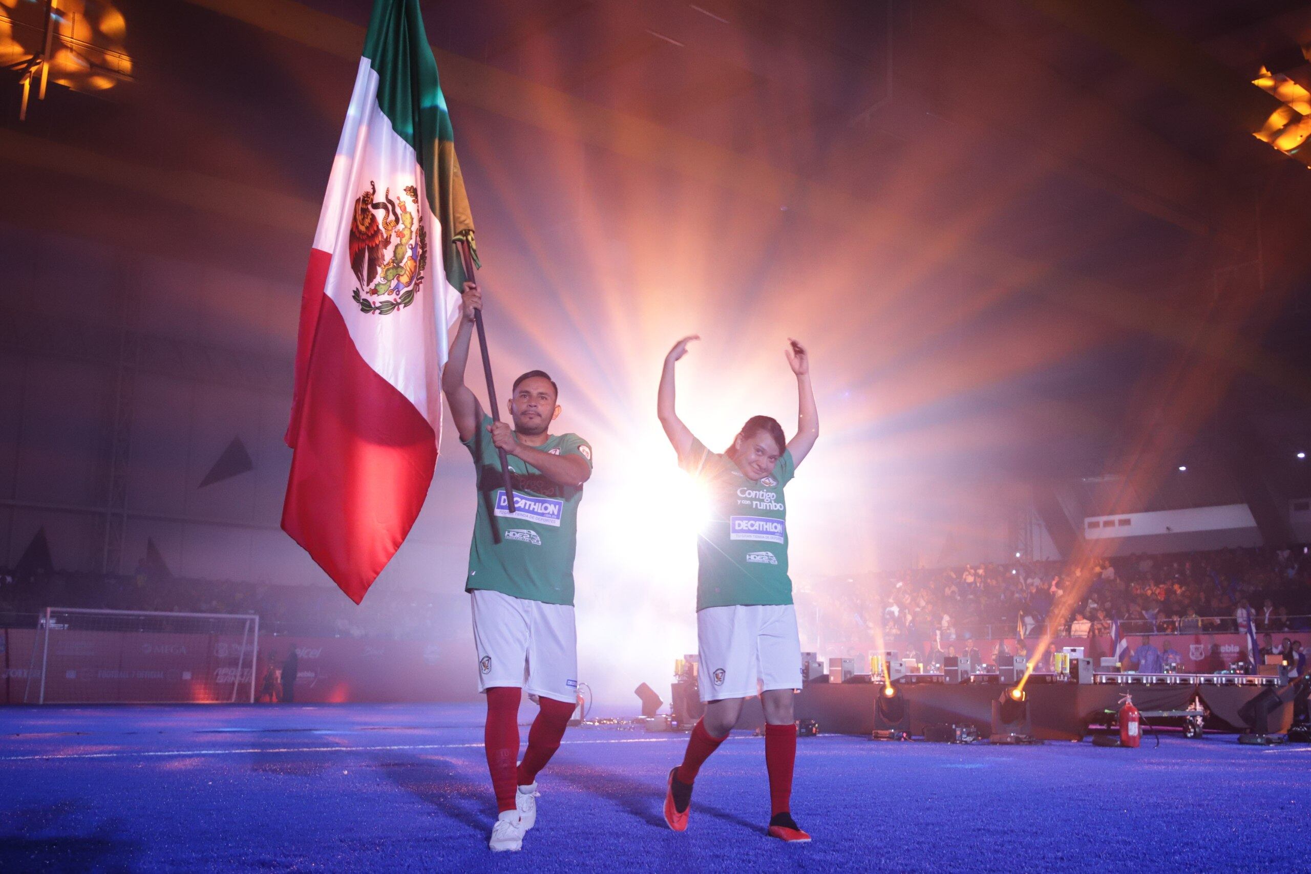 Inauguran el Campeonato Mundial de Fútbol 7 en Puebla | El Universal Puebla