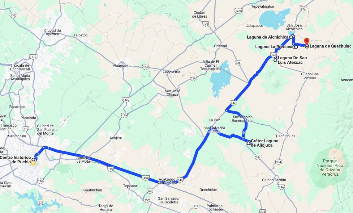 Visita las cinco lagunas más hermosas de Puebla en un día | El Universal Puebla