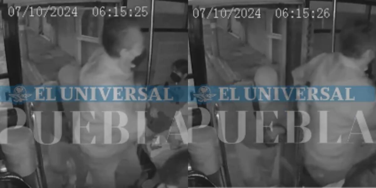 VIDEO capta violento asalto a pasajeros de la Ruta Angelópolis en ...