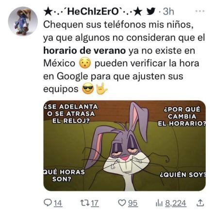 ¿Qué hora es? Los mejores memes del caótico primer día sin el Horario ...