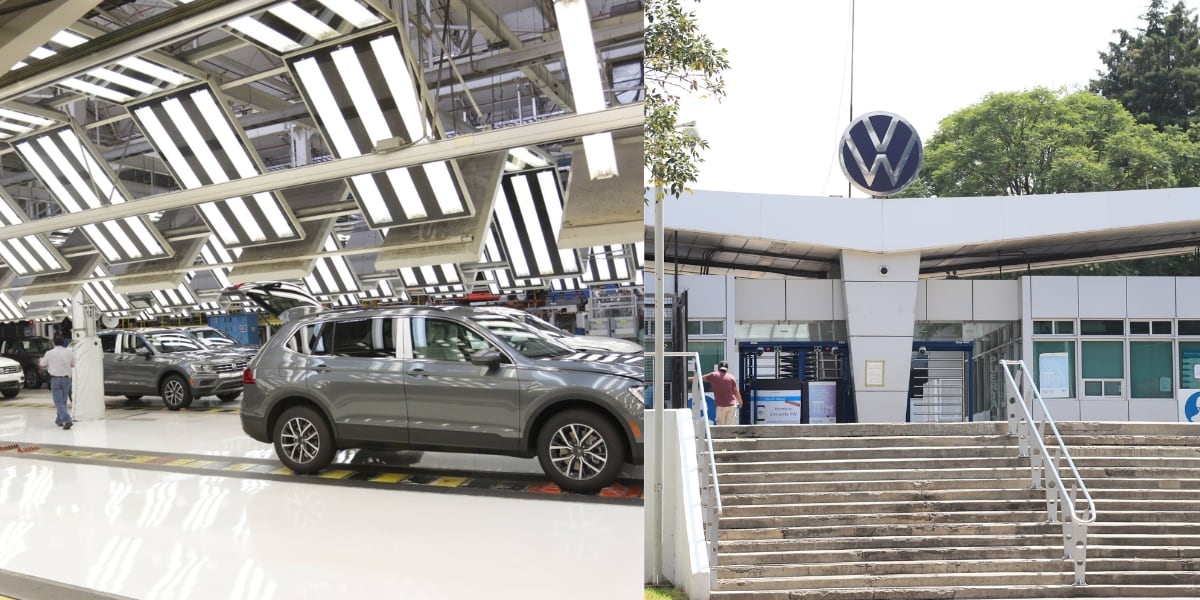 Así se ve por dentro la planta de producción de Volkswagen en Puebla ...