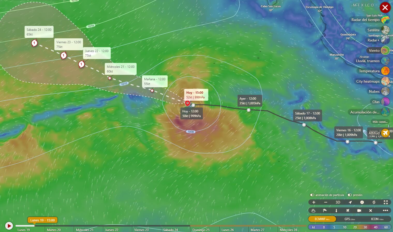 Tormenta Tropical Gilma: ¿Llegará a México? Esta es su trayectoria