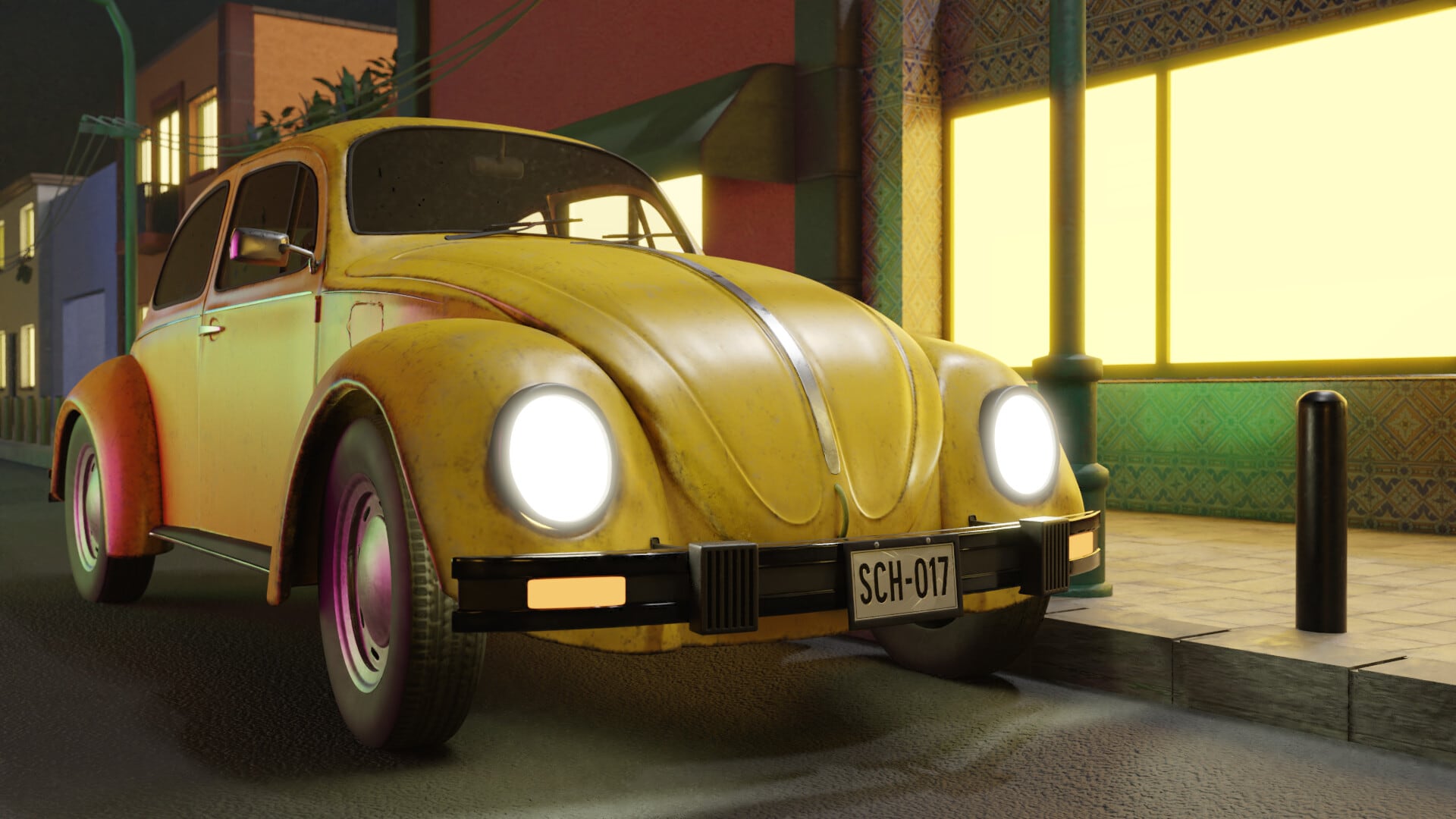 ¡Vocho amarillo! Así es el juego que se popularizó tras la llegada de ...