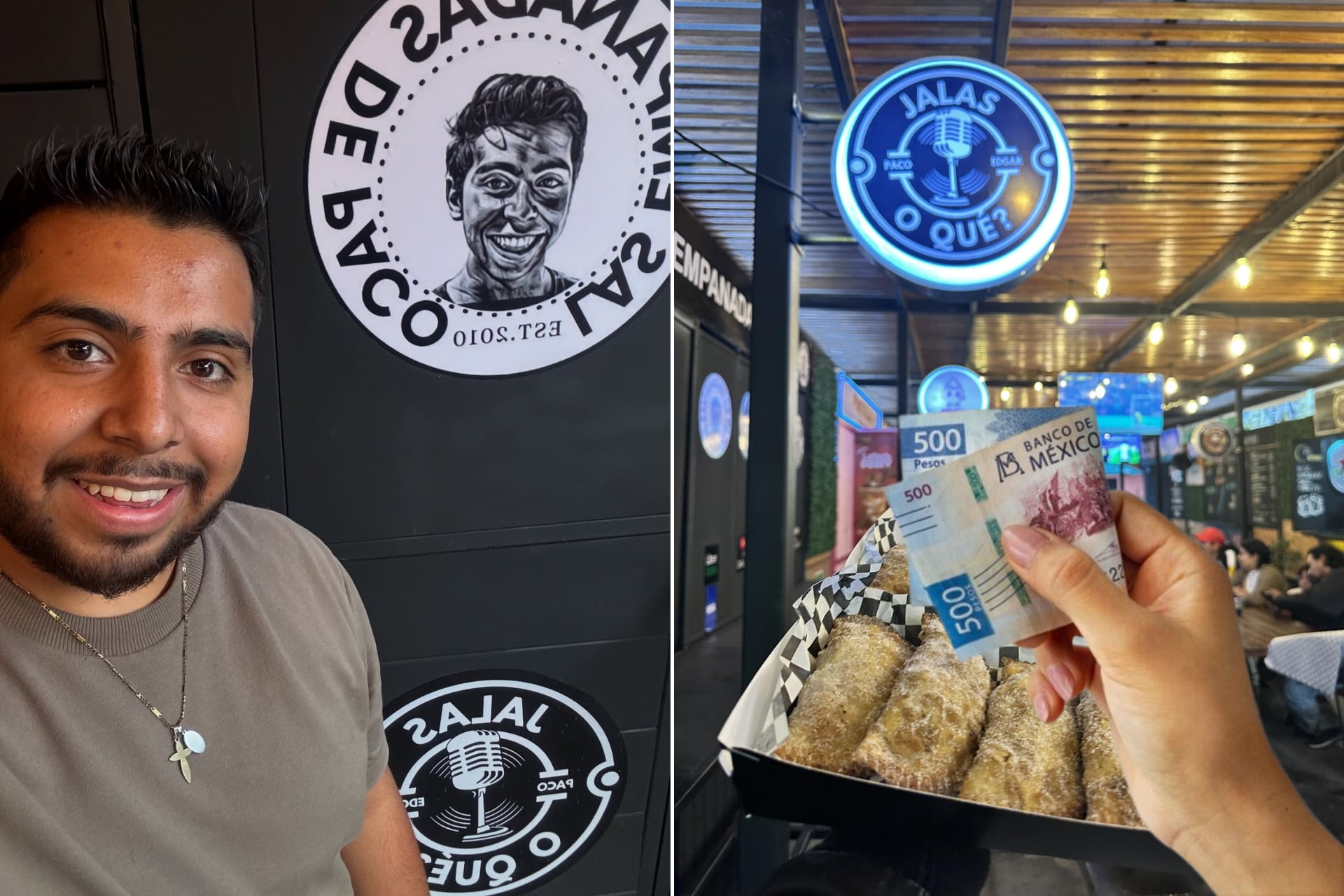 Cuánto cuesta comer en el nuevo restaurante de Paco el de las empanadas